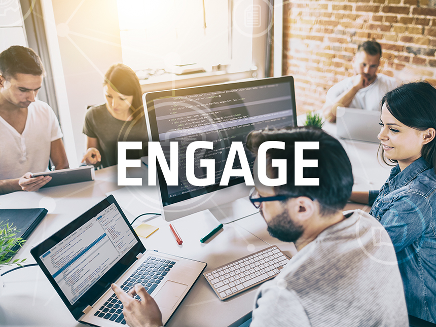 Learn-engage-collaborate