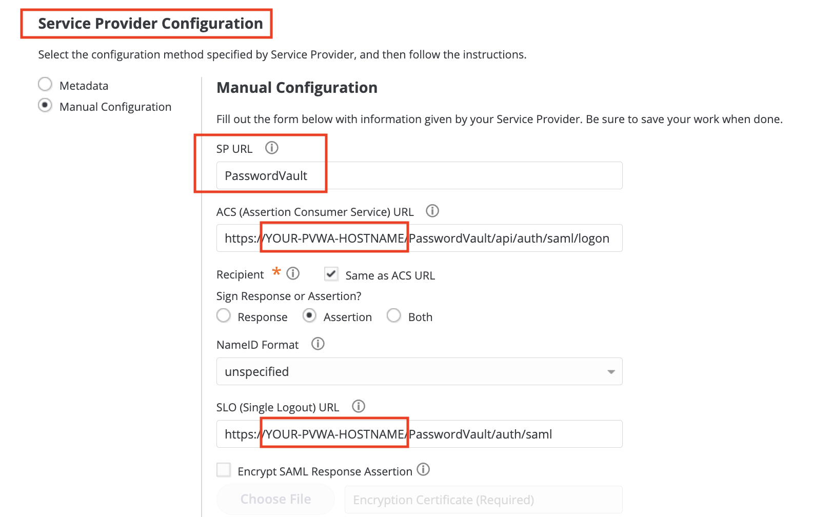 How to integrate CyberArk Identity SAML SSO with PVWA versions 11.2 and older