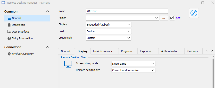 Devolution Remote Desktop Manager prompting authentication when select ...