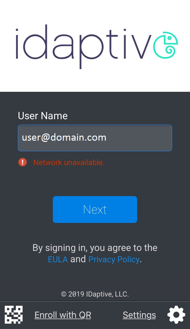 Cyberark Identity Getting Network Unavailable Error When A User Is Trying To Enroll A Device