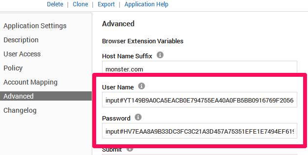CyberArk Identity: How to use Infinite Apps on login pages with dynamic input tag IDs