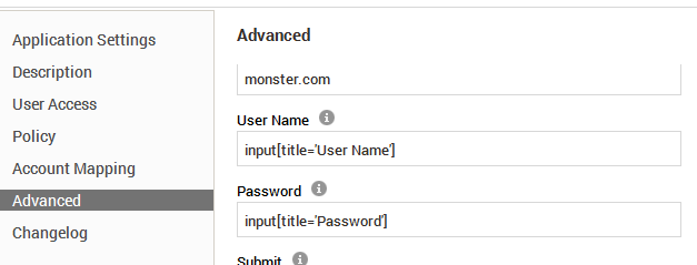 CyberArk Identity: How to use Infinite Apps on login pages with dynamic ...