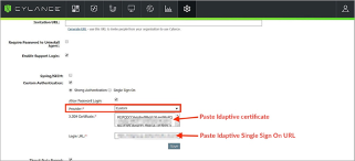 CyberArk Identity: How to configure Single Sign-On for Cylance Protect