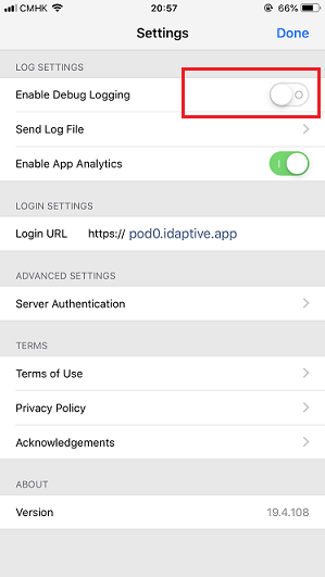 CyberArk Identity: How to collect console logs for iOS devices