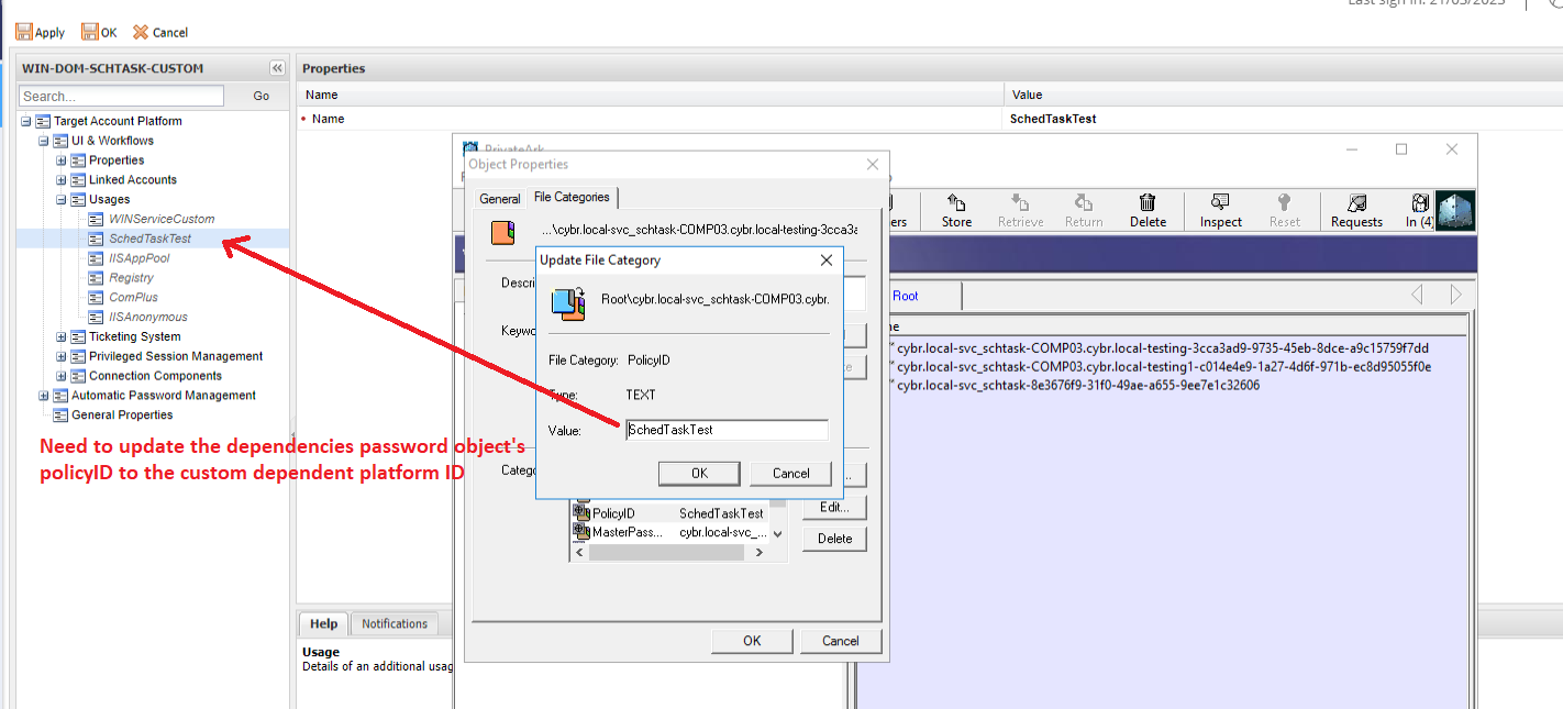 CPM Scanner - Dependencies account not showing in v9 interface for ...