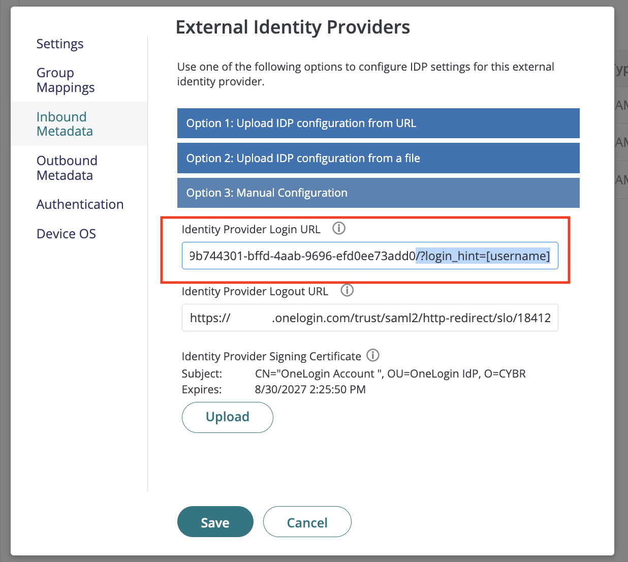 CyberArk Identity: How to Federate with OneLogin