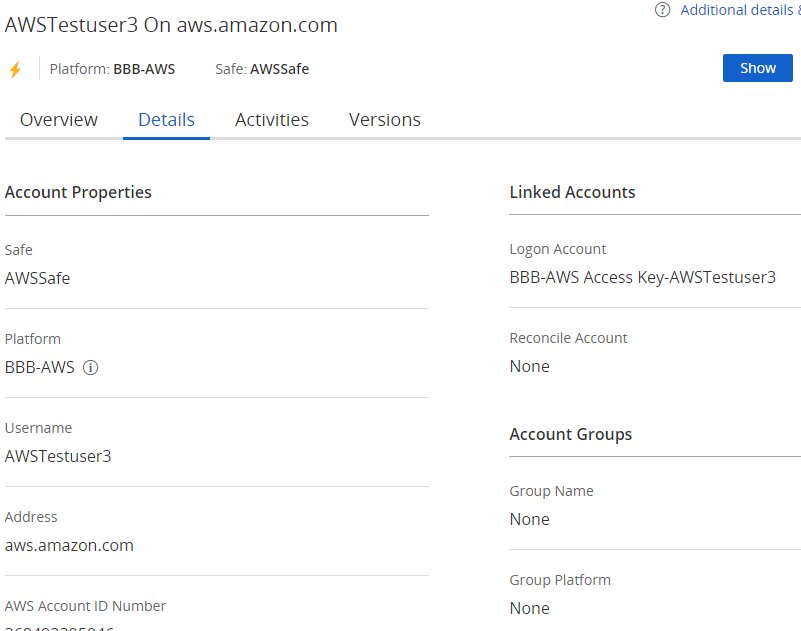 How to on-board AWS IAM user accounts and manage password