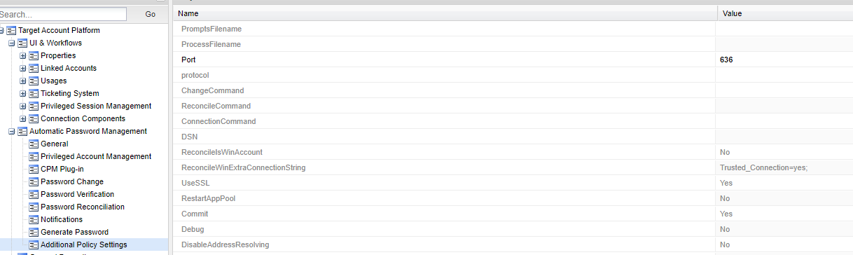 How to configure different custom ports for CPM and PSM connections ...
