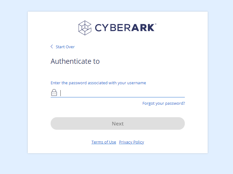 Cyberark Identity: Is there a way for us to customize the login screen ...