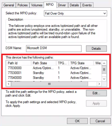 HA Cluster Vault - How do I set the Multipath I/O (MPIO) on the Quorum ...