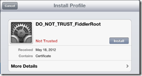 CyberArk Identity: How to capture network traffic from iOS devices using Fiddler