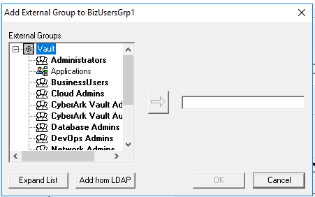 In PVWA, the Business User tab is missing