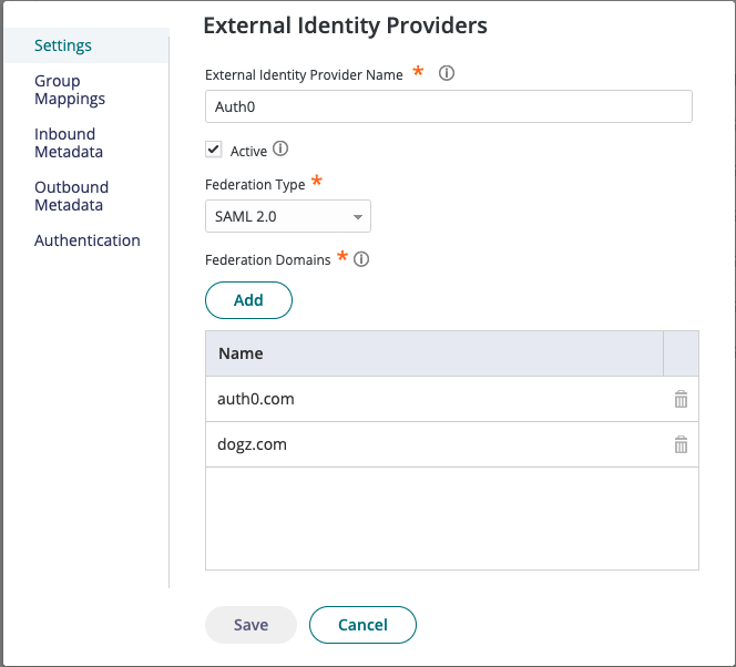 Integrating Auth0 as an external Identity Provider to CyberArk Identity