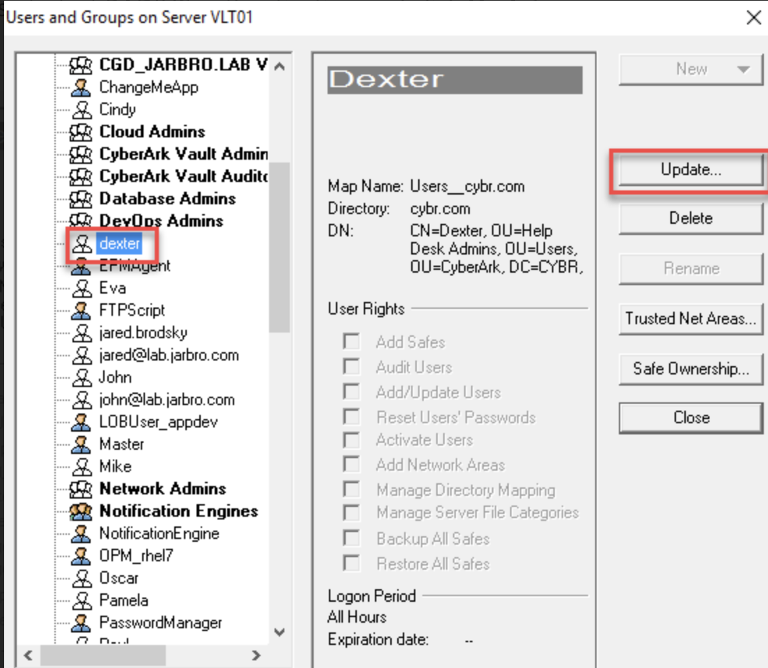 How to configure CyberArk MFA for CyberArk Vault via RADIUS