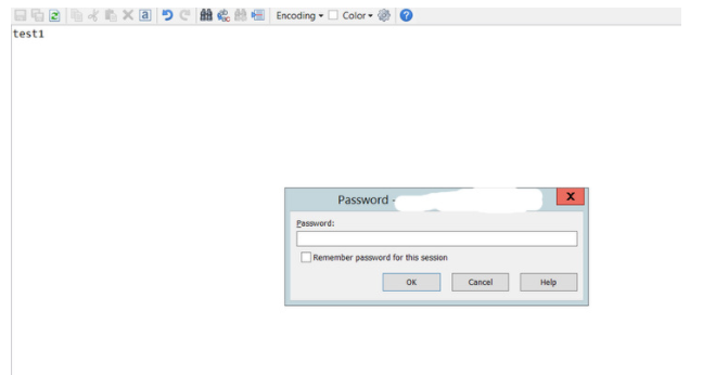Psm Winscp Session Prompts For Password When Try To Edit And Save A File On Target Machine