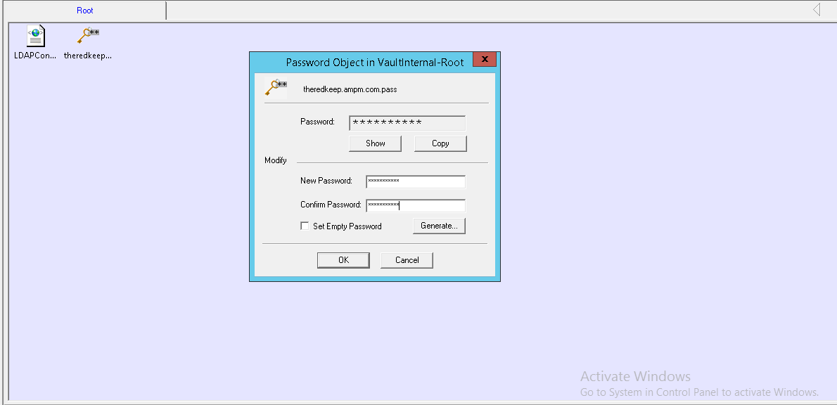 How To Change the Bind Account Password