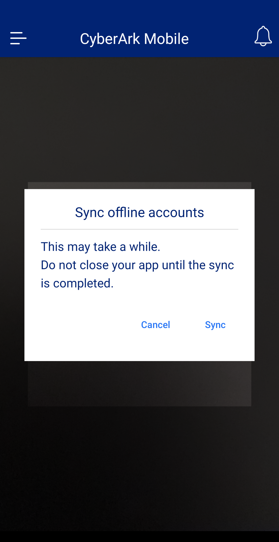CyberArk Remote Access: Are there any automatic sync for offline access ...