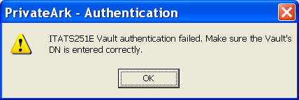 Problems with PKI - Vault Authentication failed - ITATS251E