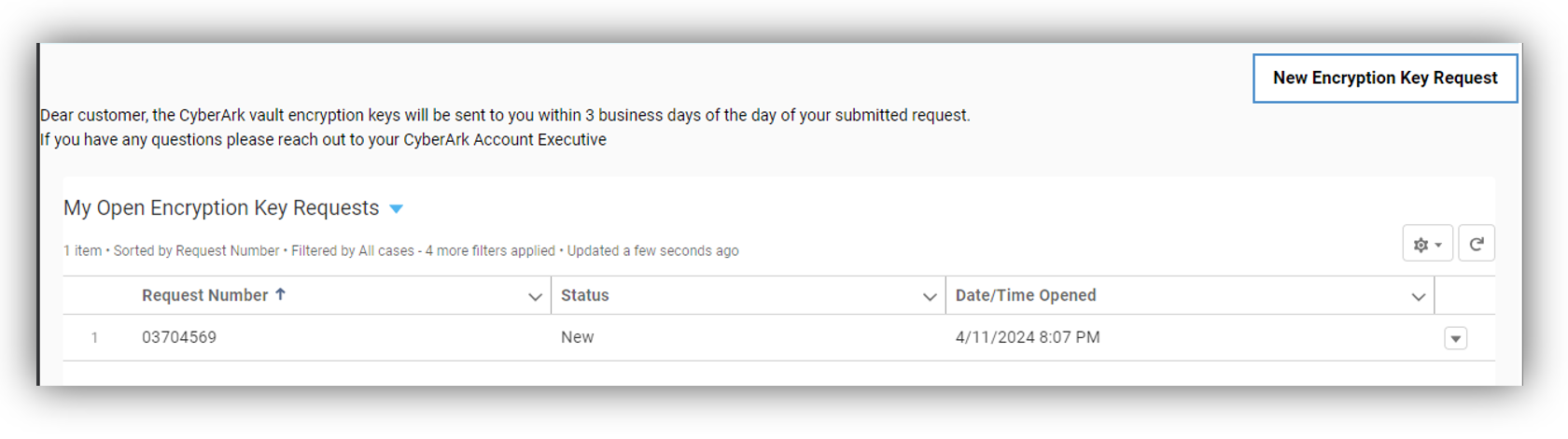 Digitized Encryption Keys Delivery – End User Guide