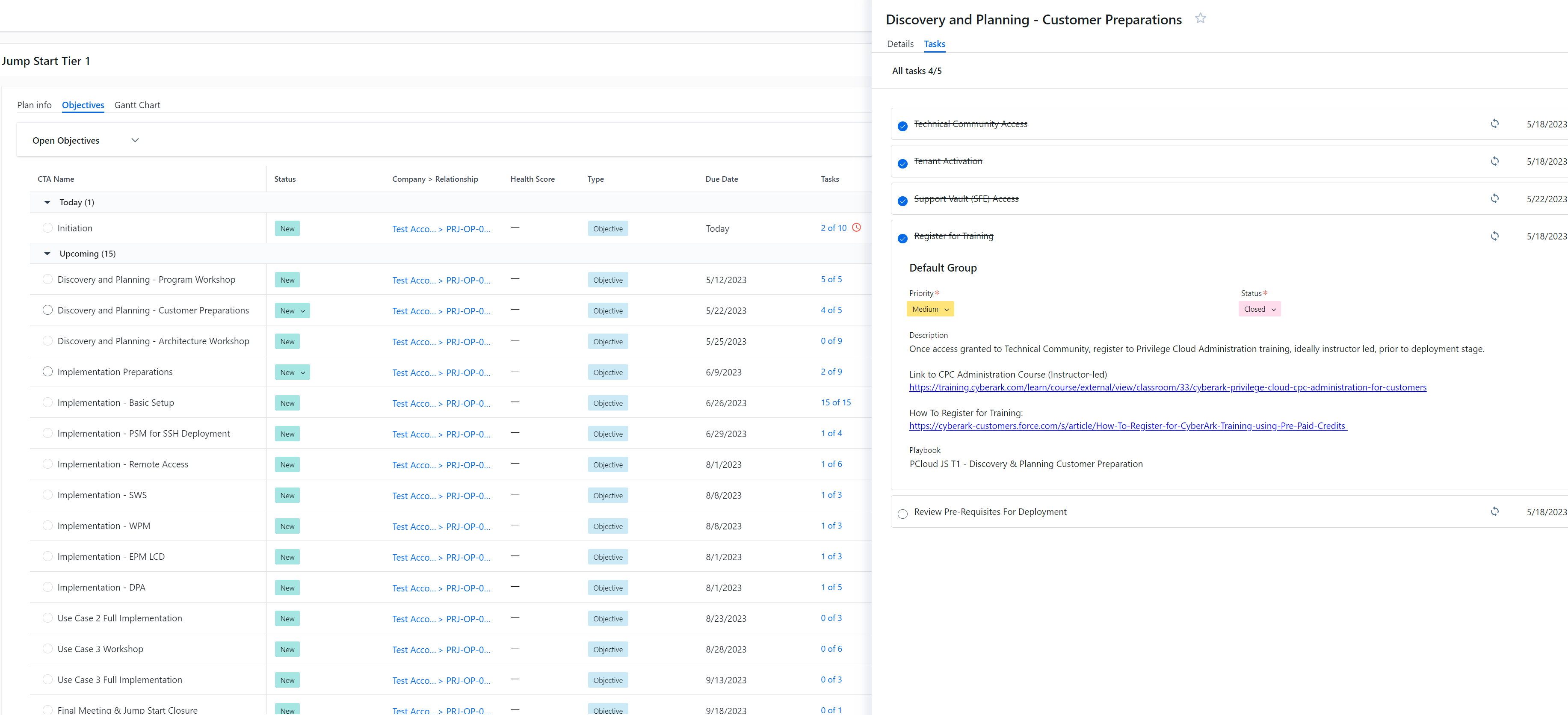 How to Use Gainsight to View and Collaborate on My JumpStart