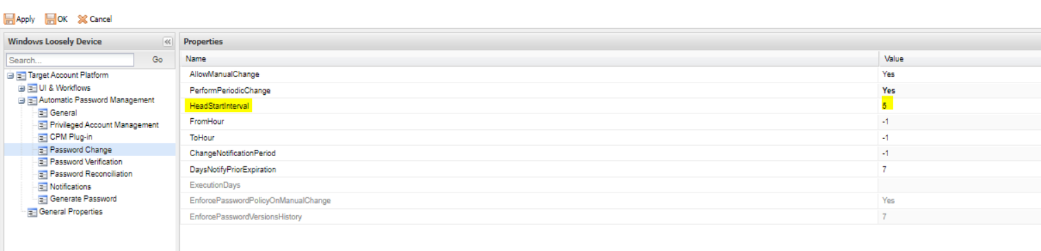 EPM - LCD rotation period