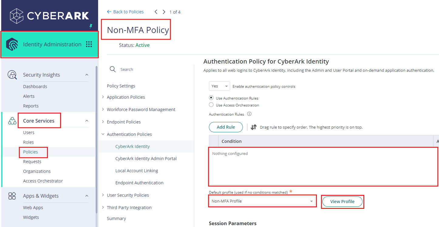 How to Manage Non-MFA Enabled CyberArk Identity Accounts