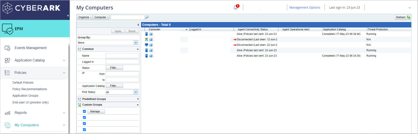 EPM - How to gather Support Info logs via EPM console