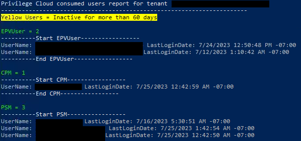 How to use CyberArk Privilege Cloud Tools for License Capacity and User Reporting