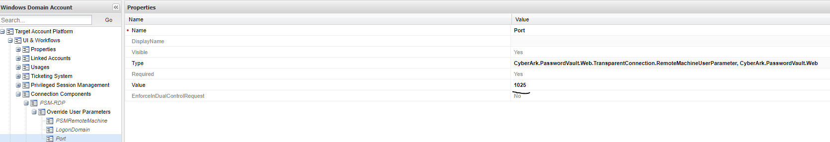 How to configure different custom ports for CPM and PSM connections ...
