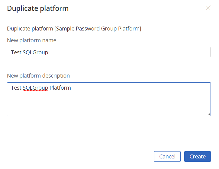 CPM - How To Create an Account Group For Managing Database Platforms