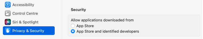 EPM macOS - The application "Install CyberArk EPM" can't be opened.