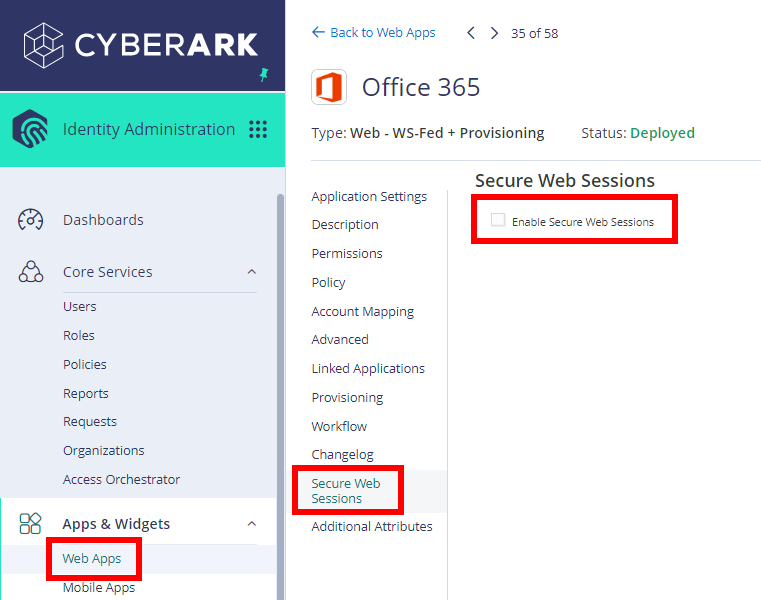Securing High-Risk and Sensitive Web Applications with CyberArk Secure Web Sessions (SWS)