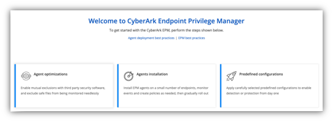 Get Started with CyberArk Endpoint Privilege Manager