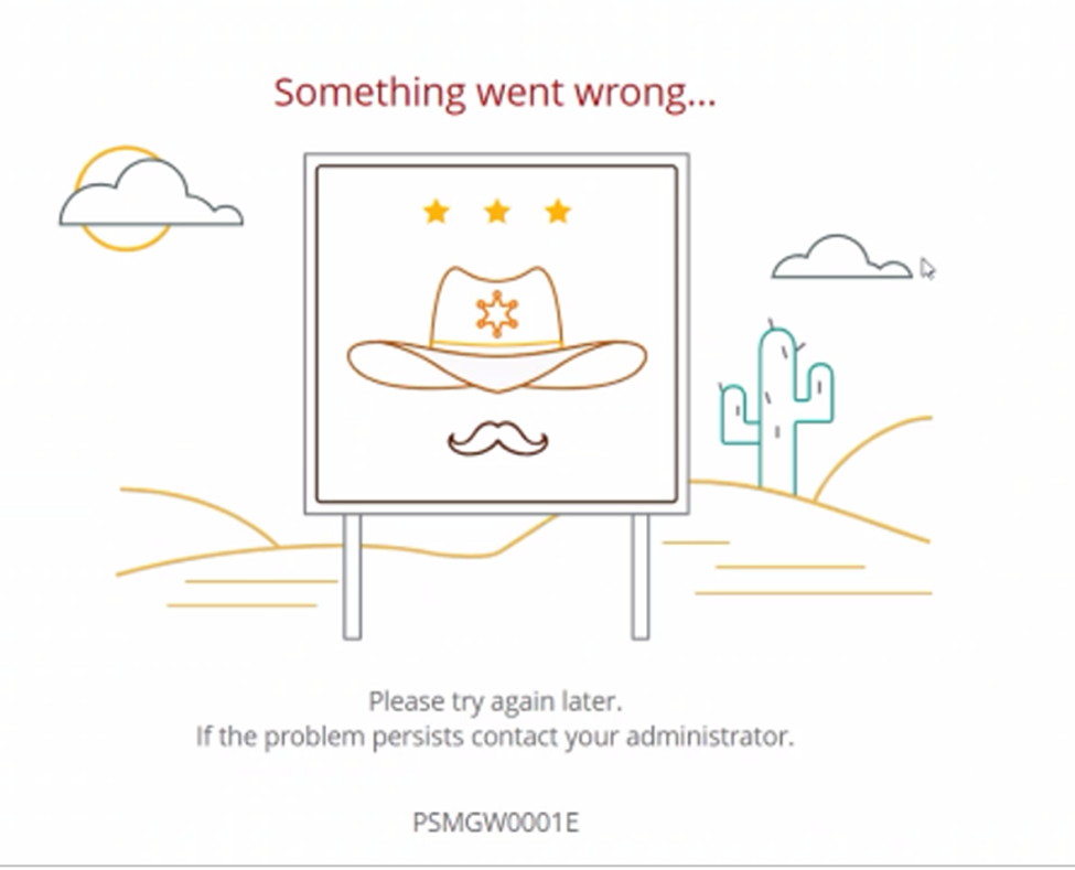 Privilege Cloud Remote Access Alero HTML5 PSMGW0001E error BUT ...