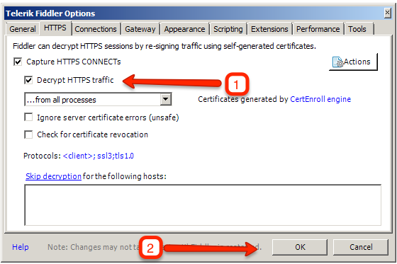 CyberArk Identity: How to trace and capture an issue using Fiddler