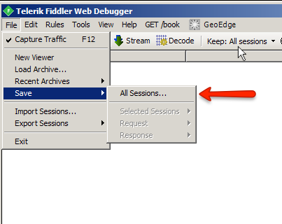 CyberArk Identity: How to trace and capture an issue using Fiddler