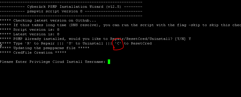 How to reset the CPM, PSM, PSMP, and AAM/Secrets Manager (CP/CCP) users ...