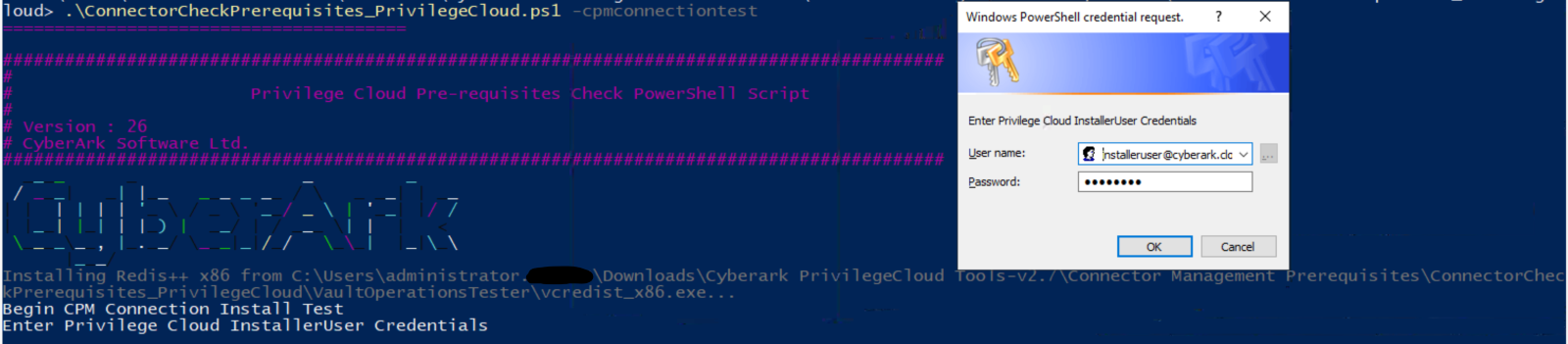 Privilege Cloud - How to run the ConnectorCheckPrerequisites script