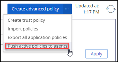 Show CyberArk EPM Control Panel on Desktop