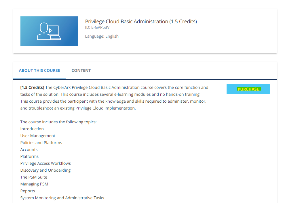 Privilege Cloud Jump Start - How to register for CyberArk Privilege Cloud Administration Course