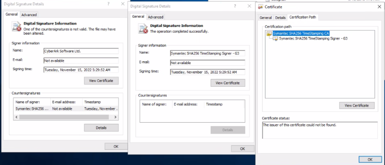 Recorder is crashed - PSMRC057 Failed to open SCPR, reason: -2996