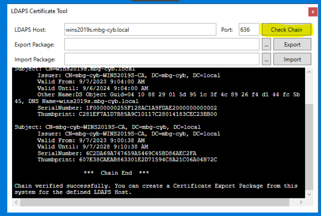 How to use the LDAPS Certificate Tool in the CyberArk Privilege Cloud Standard aka Standalone ...