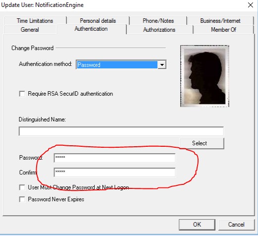 How to Reset Credentials for Event Notification Engine User (ENE)