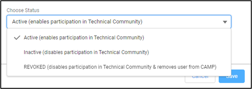 Community Access Management Portal (CAMP) Admin Guide