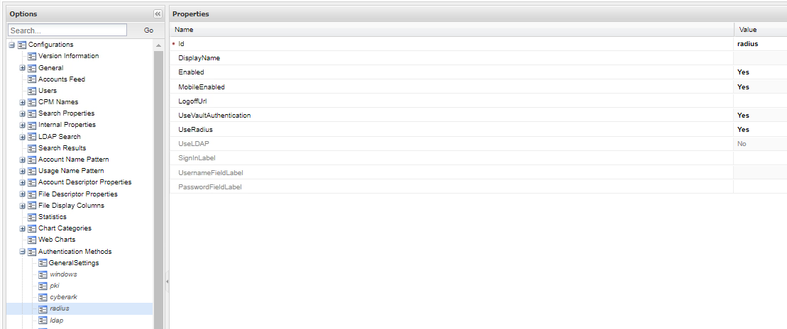 RADIUS logon shows Missing mandatory parameter [username]