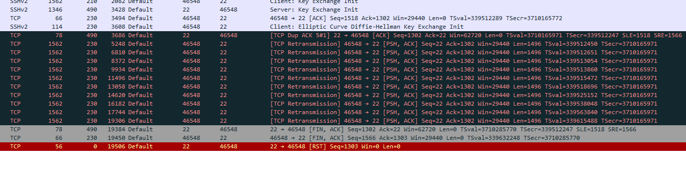 PSMP connection hangs after displaying this session is being recorded
