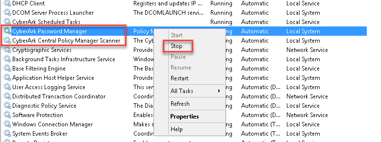 CPM scanner - How do I resync the API credfile for the CPM Scanner service?