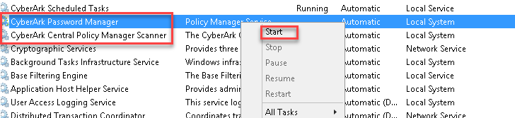 CPM scanner - How do I resync the API credfile for the CPM Scanner service?