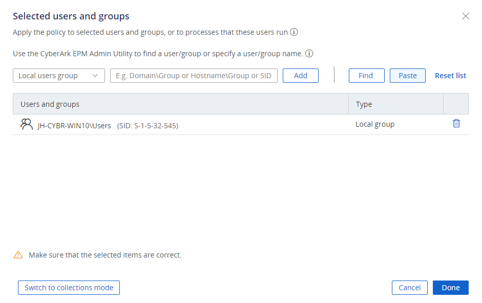 EPM Policy Best Practices – CyberArk EPM Admin Utility