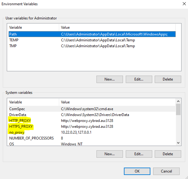 Proxy Configuration in Privilege Cloud